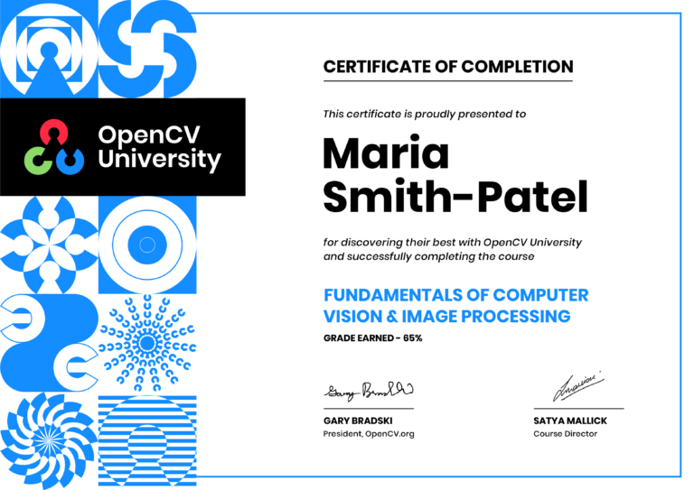 Computer Vision & Image Processing Course - The Fundamentals