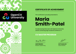 Computer Vision and Deep Learning Courses - CVDL Master