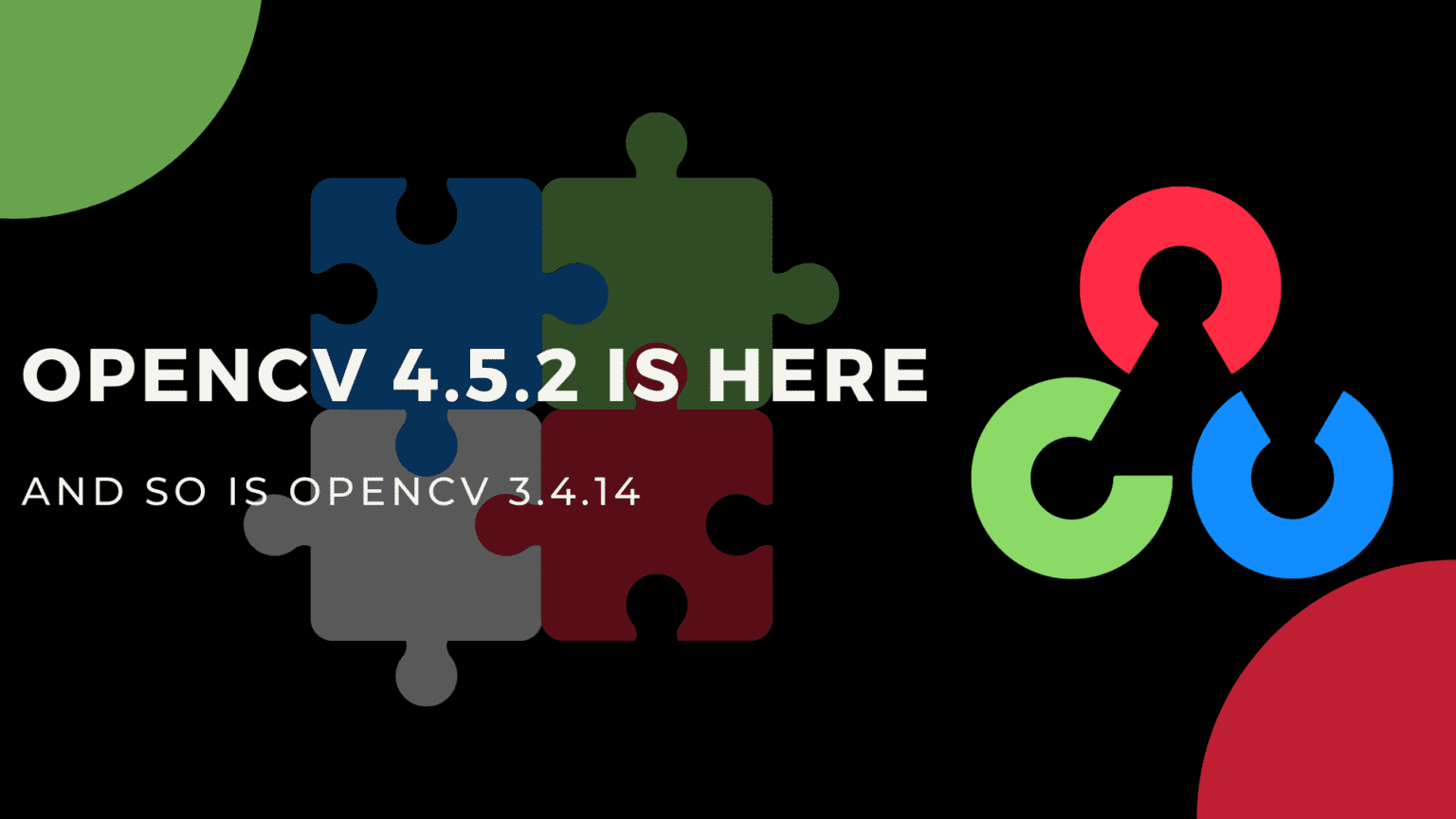 OpenCV 4 5 2 OpenCV