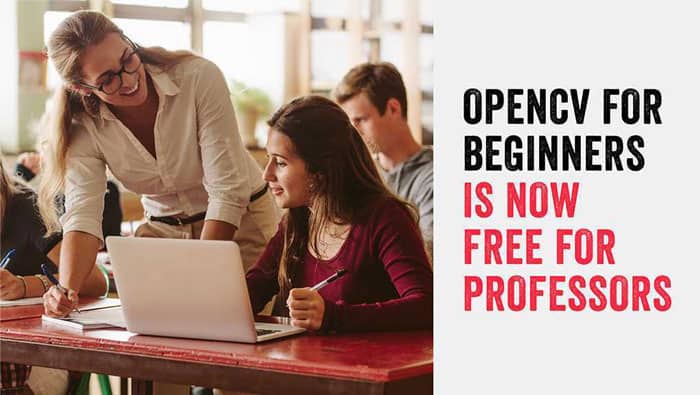 OpenCV for Beginners - Faculty Scholarship Application Form