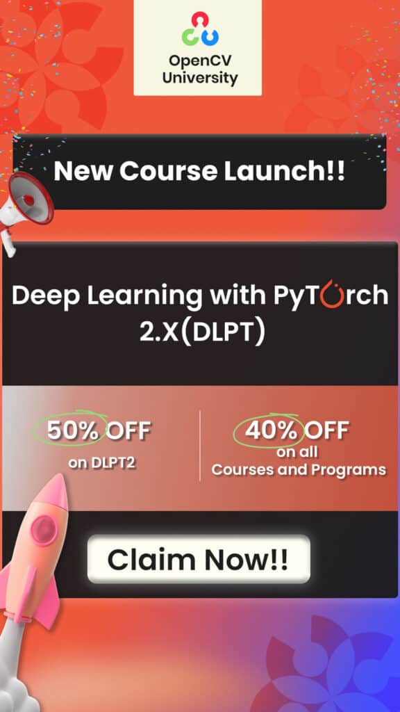 OpenCV for Beginners - Faculty Scholarship Application Form